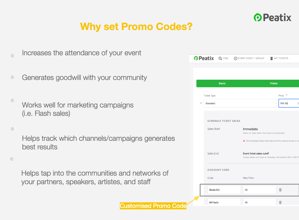 How do you price a ticket? | Peatix Organizer